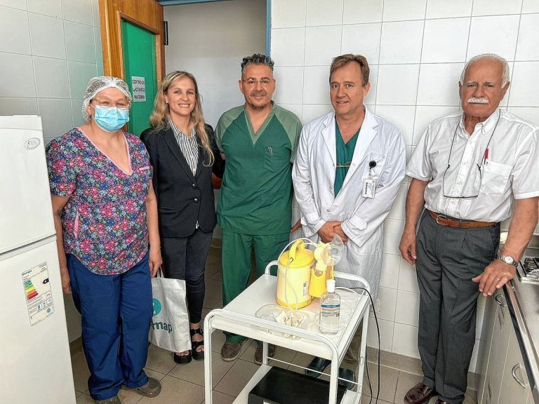 Termap entregó equipamiento para el Hospital de Caleta Olivia | Diario ...