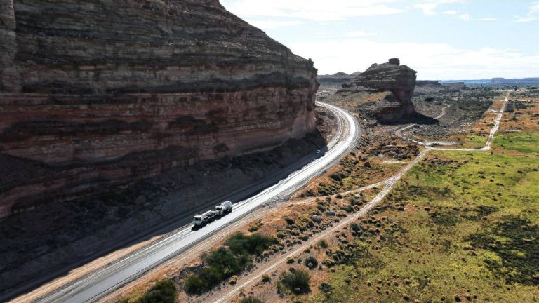 Vialidad Nacional avanza con la repavimentación de varios tramos de la ...