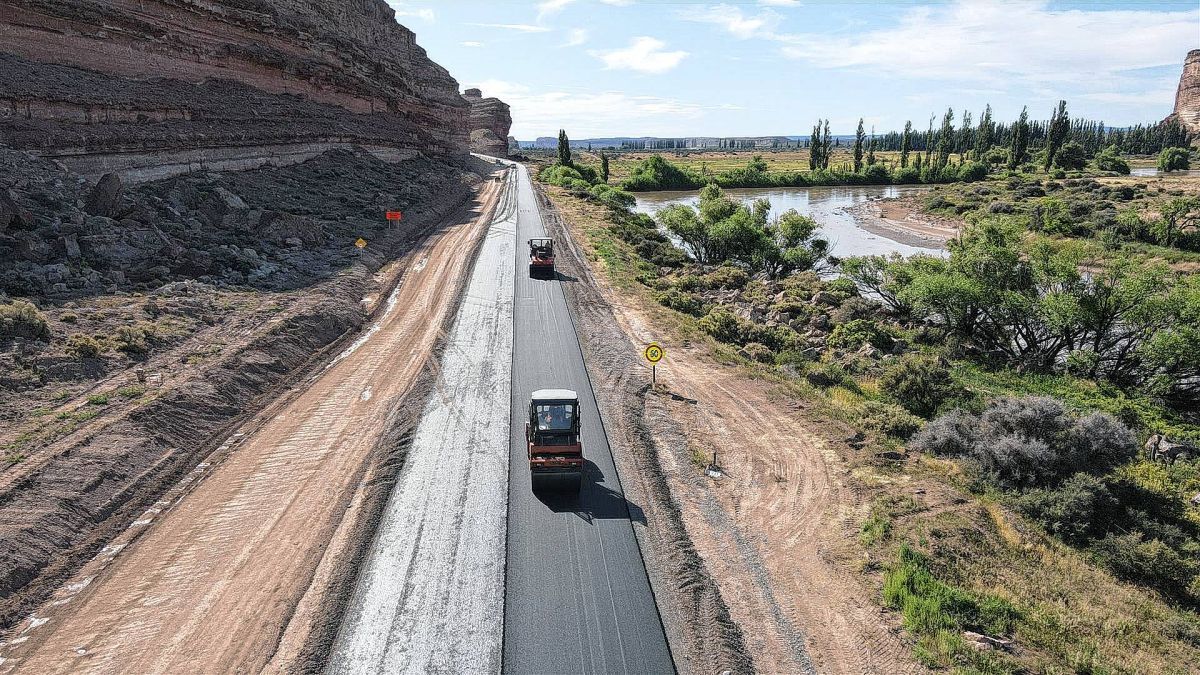 Vialidad Nacional avanza con la repavimentación de varios tramos de la ...