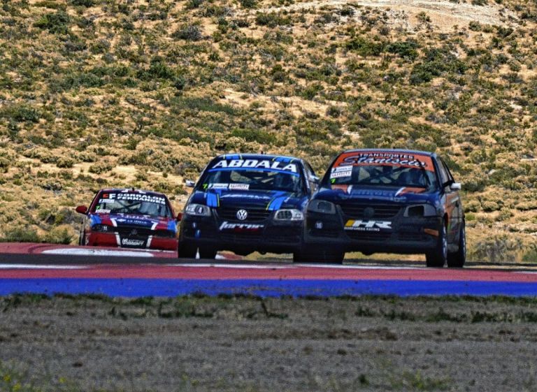 Cattáneo, Acevedo, Conti, Vázquez y Sugman; festejaron en el autódromo ...