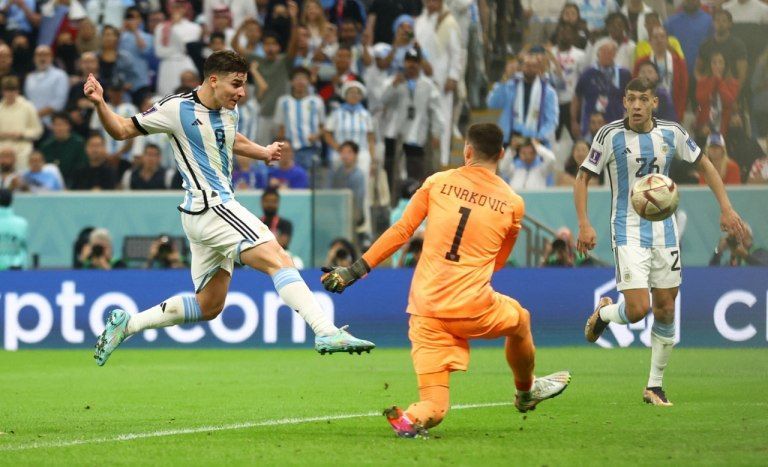 Video Así Fue El Golazo De Julián Álvarez A Croacia A Puro Coraje