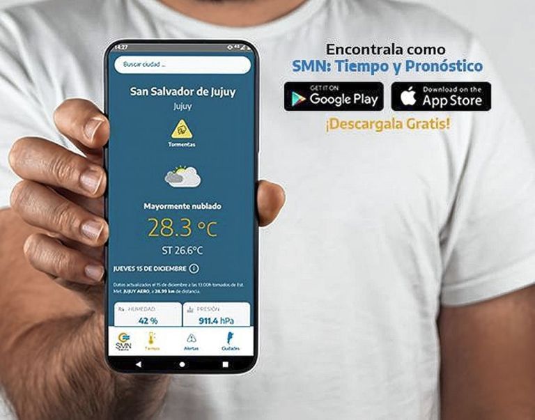 El SMN presenta su aplicación para teléfonos móviles | Diario Crónica