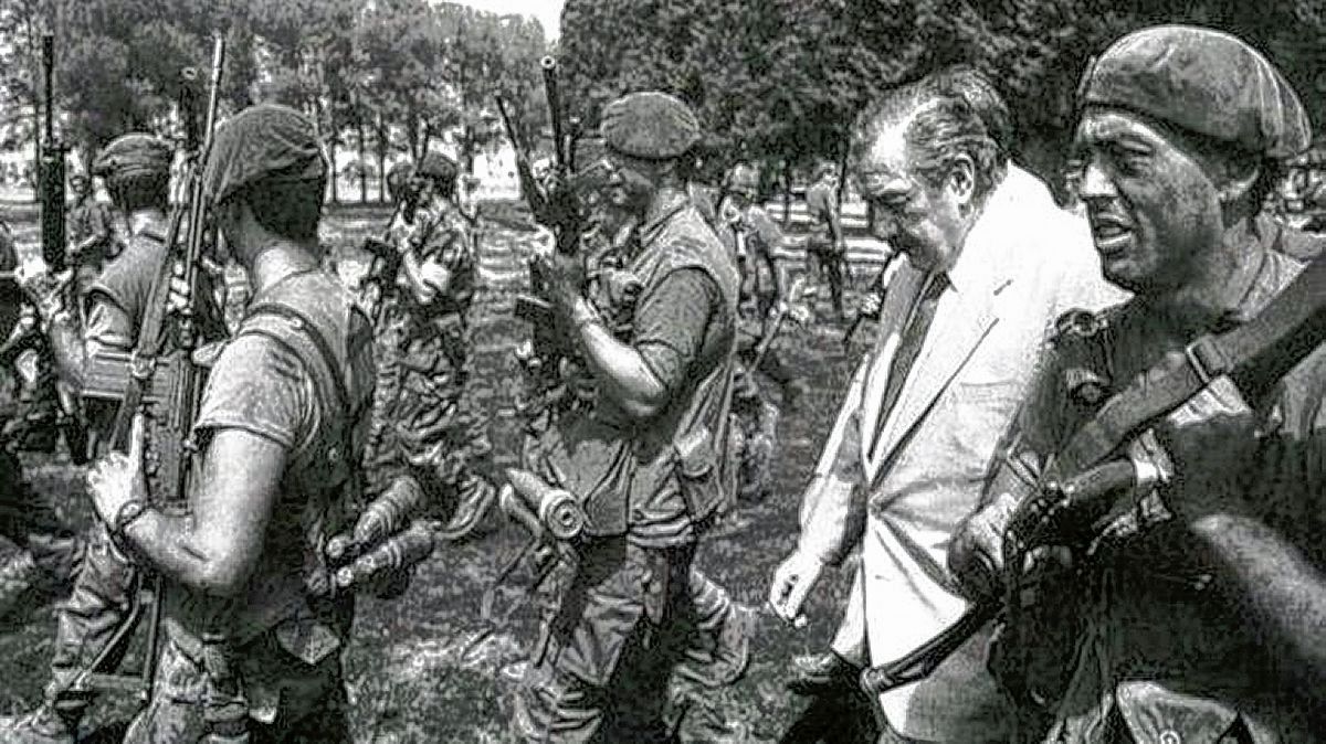 Aniversario del copamiento al Regimiento de Infantería Mecánica 3 de La ...